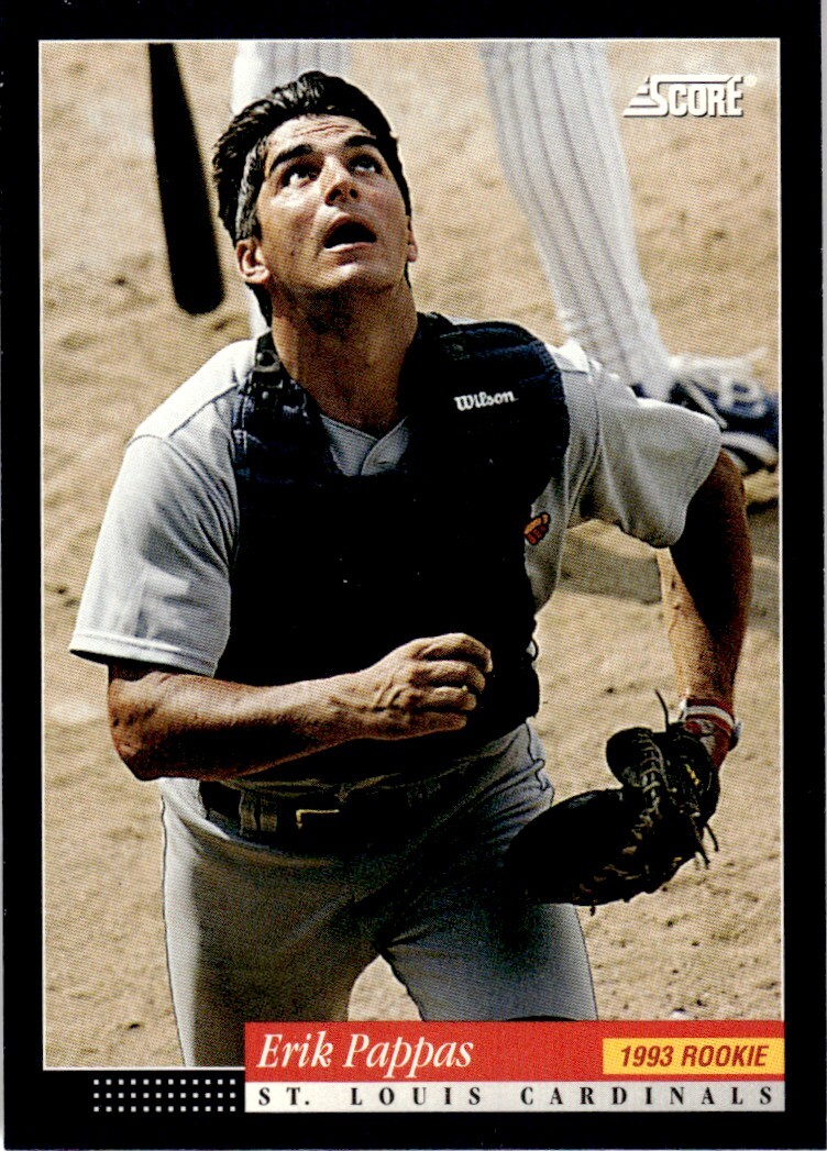 Erik Pappas #188 St. Louis Cardinals 1994 Score Baseball Card | eBay