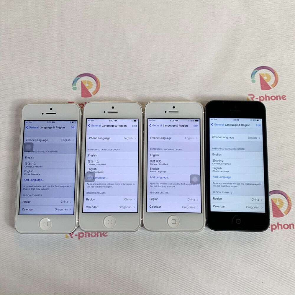 Iphone 5 Black White Comparison