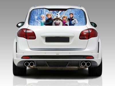 Frozen Elsa Olaf Disney Car Rear Window Graphic Decal Sticker Truck SUV ...