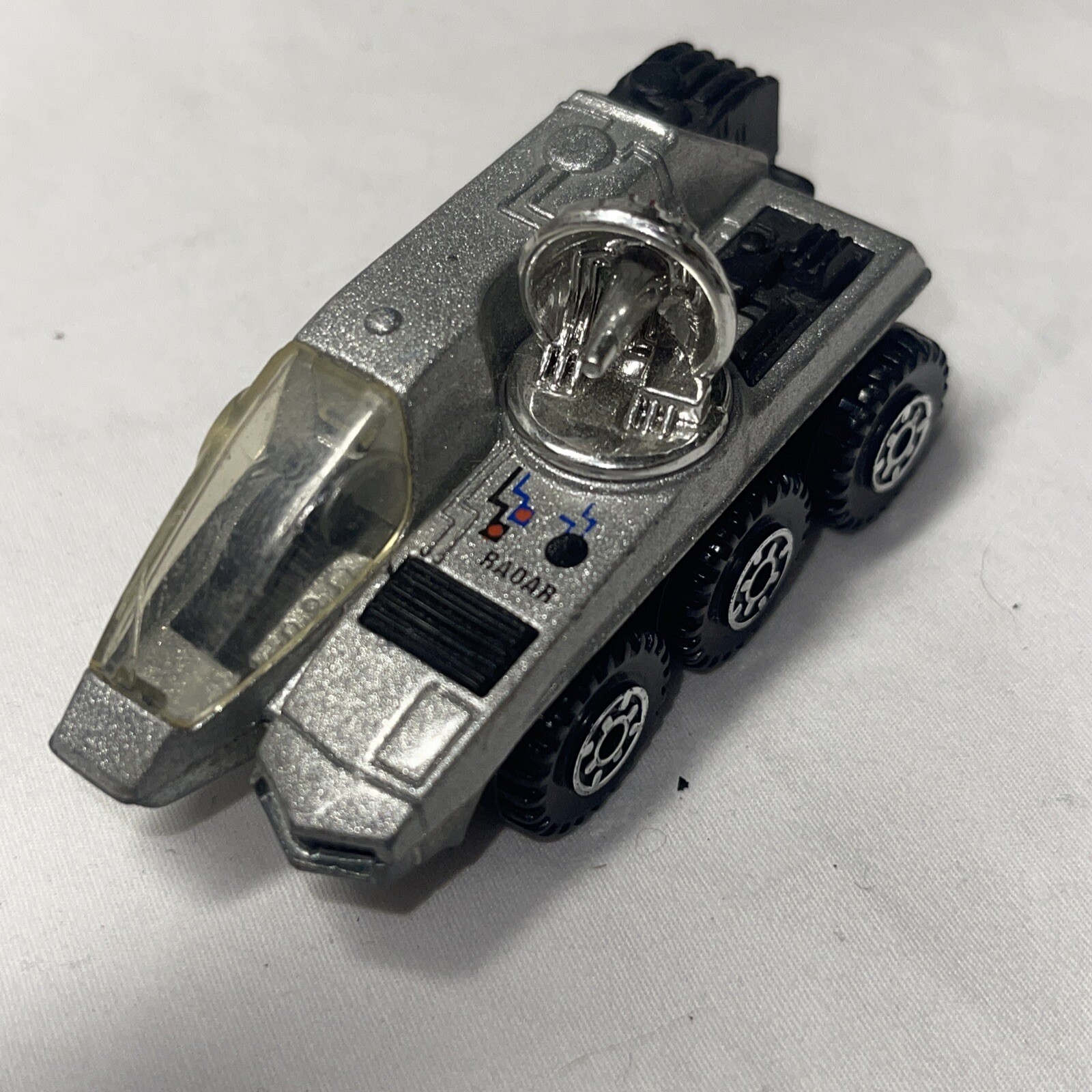 Hot Wheels Space Radar Ranger Satellite Moon Rover Vehicle Silver 1988 ...