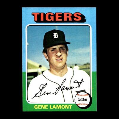 Gene Lamont 1975 Topps Detroit Tigers #593 GM R305 | eBay