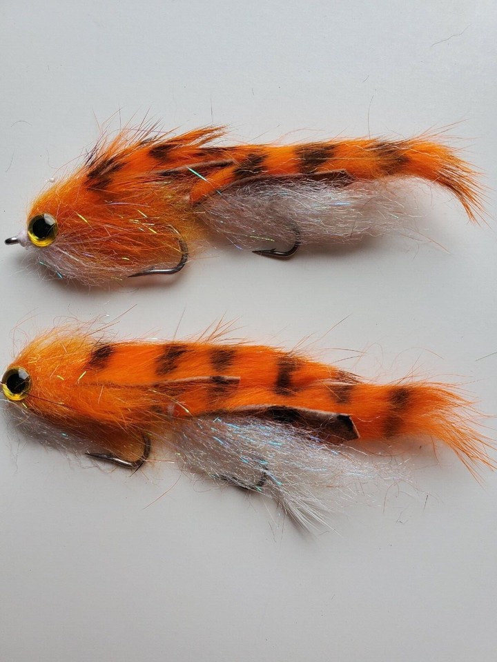 Rainbow Trout Articulated Streamer Flies in Various Sizes and Colors 2 ...