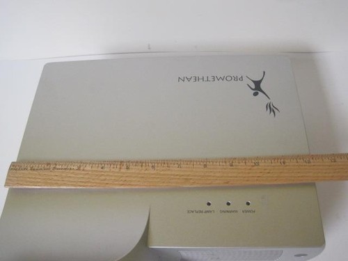 Promethean LCD Projector Silver Model PRM-20A no lamp With Remote Used ...