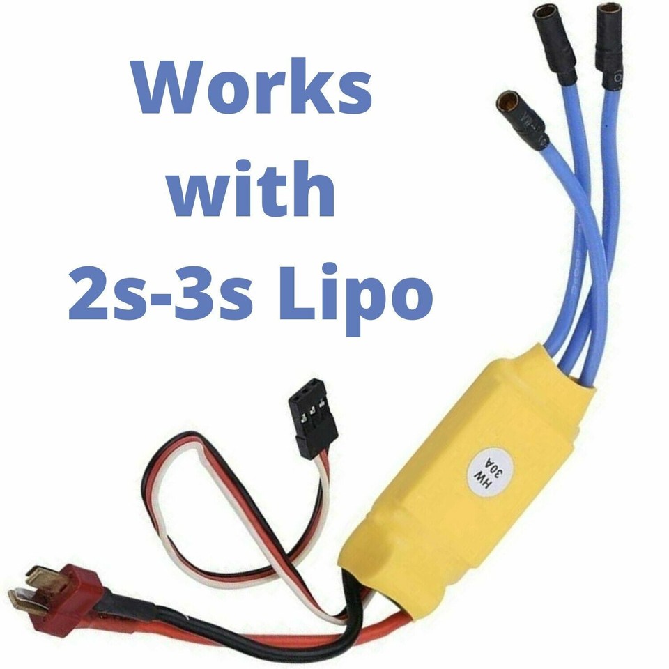 A2212 1000kv-1400kv | 30 AMP ESC 4x MG90s Mini Servo 3s ESC 30a ESC ...