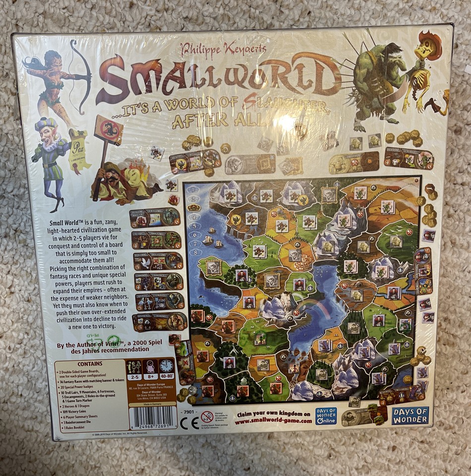 Small World Board Game by Days of Wonder DOWDO7901 824968726914| eBay