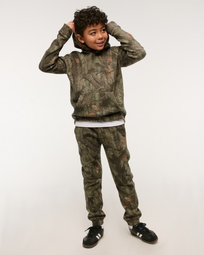 Abercrombie Boys 13/14 Camo Essential Icon Full Zip Hoodie & Pants ...