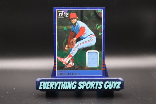 2025 Panini Donruss - Retro 1985 Materials Bruce Sutter #MAT-BS Blue ...
