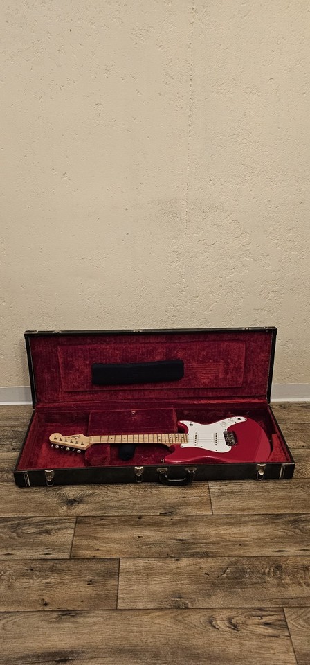 1993 Fender Duo Sonic Stratocaster Electric Guitar Red | eBay