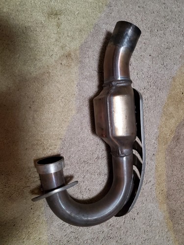 OEM Kawasaki KX250F 2013-2016 Exhaust Header Pipe WITH Heat Shield ...