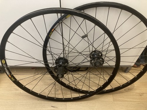 26 Mountain Bike Disc Brake Wheelset, Mavic X717 Rim, Shimano XT 756 ...
