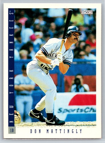 1993 Score Don Mattingly New York Yankees #23 | eBay
