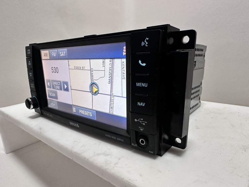 CHRYSLER JEEP DODGE Navigation MyGig Low Speed SAT Radio RHR CD DVD MP3 ...