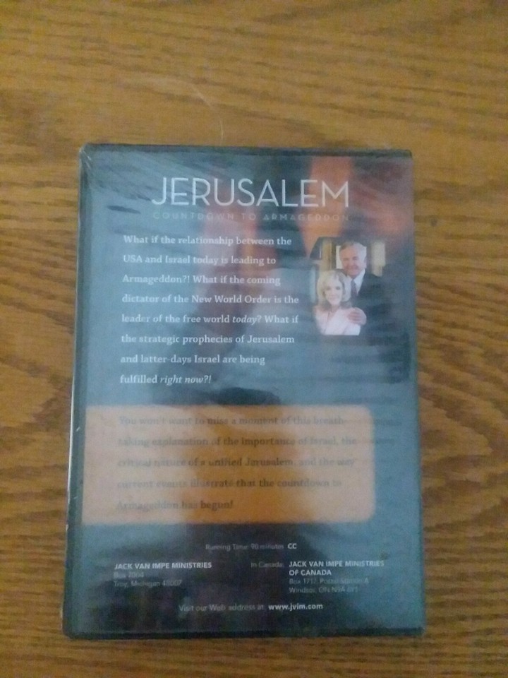 DRS. JACK & REXELLA VAN IMPE DVD JERUSALEM COUNTDOWN TO ARMAGEDDON ...
