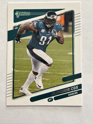 Fletcher Cox 2021 Donruss Football Base Card #115 Philadelphia Eagles ...