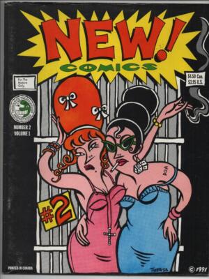 NEW COMICS #2, VF/NM, Tweedleyin / yang Productions, 1991, Indy ...