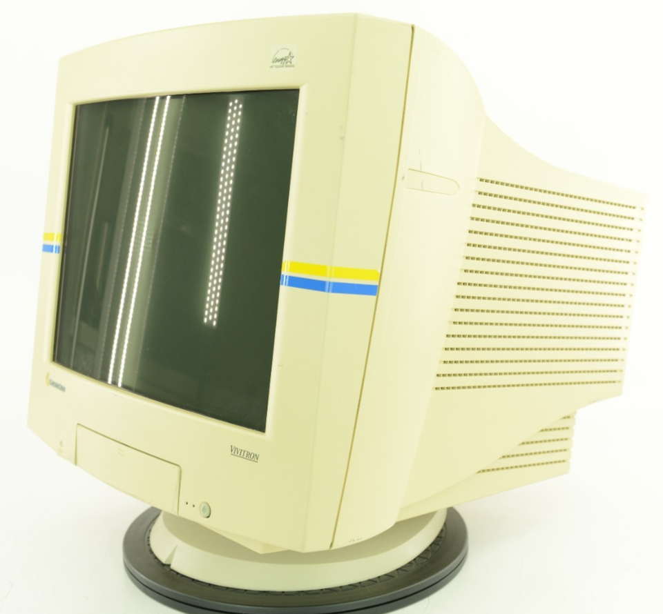 16" Gateway 2000 Vivitron CPD-GF250T Retro Gaming Monitor CRT - Tested ...