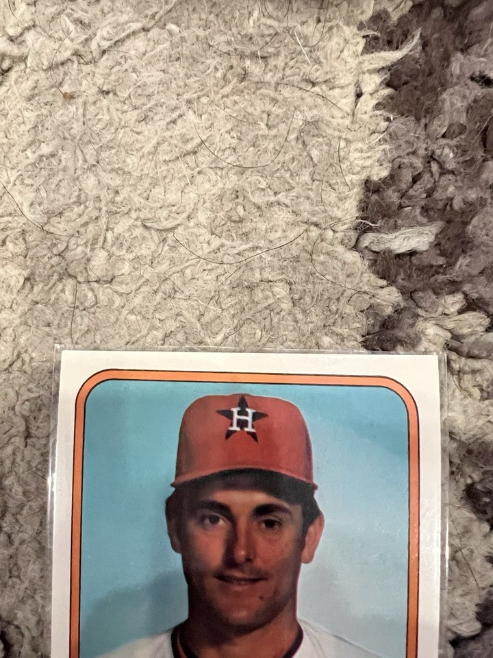 Nolan Ryan Astros 1981 Fleer #57 Baseball Card Pitcher | eBay