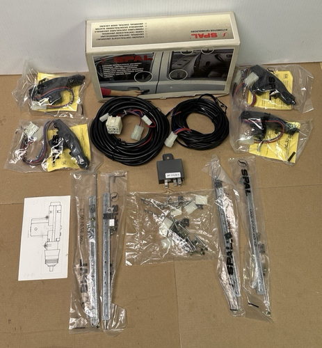 SPAL 37000005 Universal Central 4-Door Power Lock Actuator Kit with M4 ...
