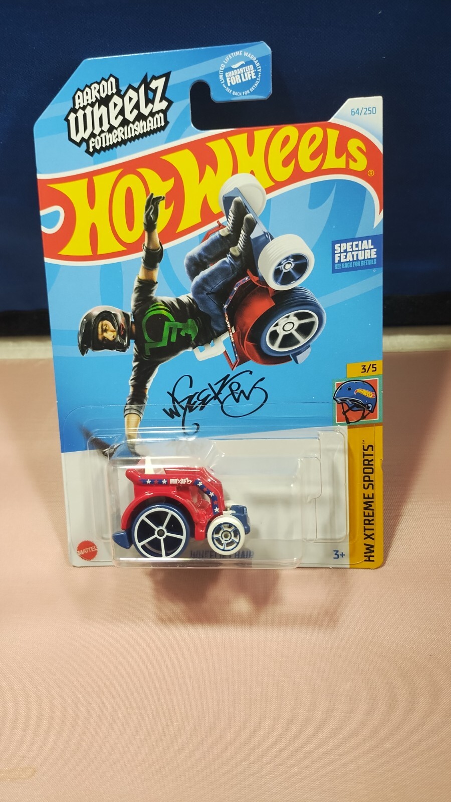 Hot Wheels Wheelie Chair HW Xtreme Sports #3/5 Red Diecast 1:64 Scale ...