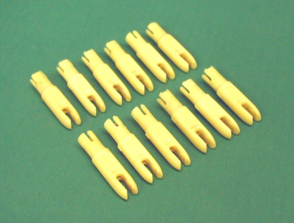 Original Gold Tip Carbon Arrow Lock Nocks - Yellow - New Dozen | eBay