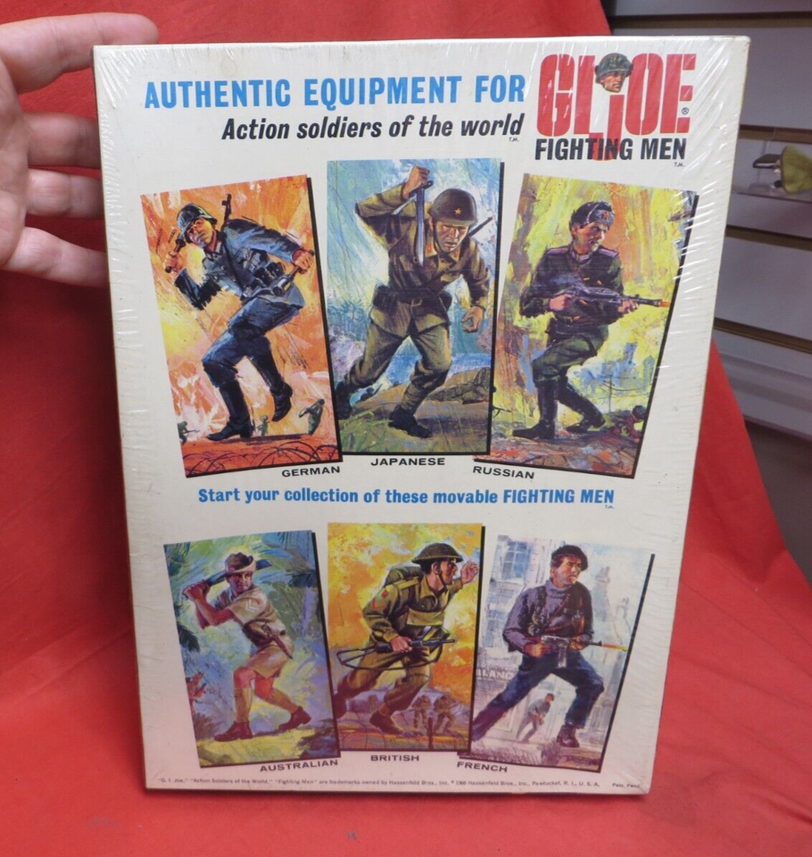 1964 VINTAGE GI JOE JOEZETA: #8100 SOTW GERMAN DELUXE WINDOW BOX SET ...