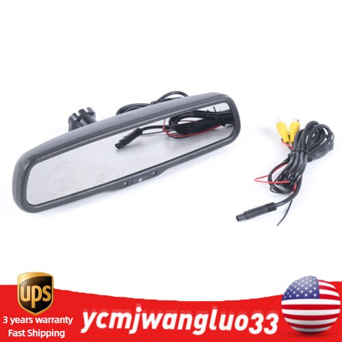 Rear View LCD Mirror Monitor Auto Dimming Anti-glare Rear?View Mirror ...