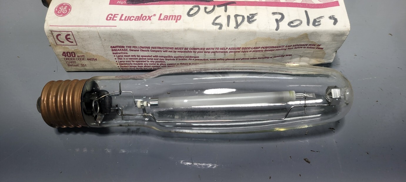 (Lot of 2) GE 44054 Lucalox Lamp 400 Watt Light Bulb LU400 | eBay
