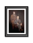 Dwight & Mose Schrute Portrait Poster 19" x 13" The Office Dunder ...