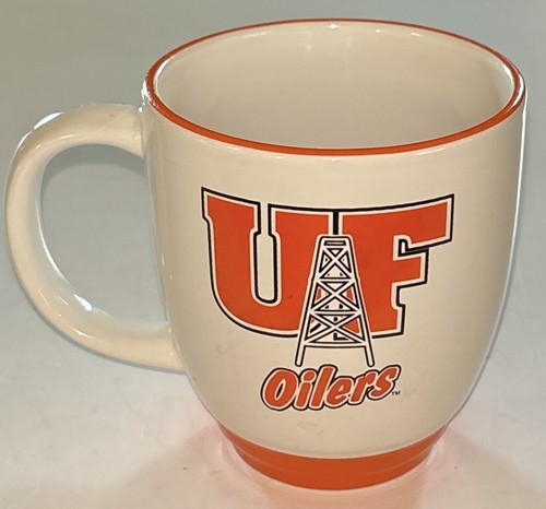 University of Findlay UF Christian Ohio GMAC Oilers White Orange Coffee ...
