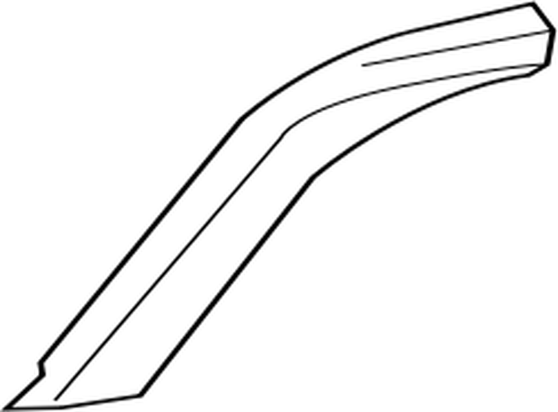 75742-35150 Toyota Moulding, rear door, outside lh 7574235150, New ...