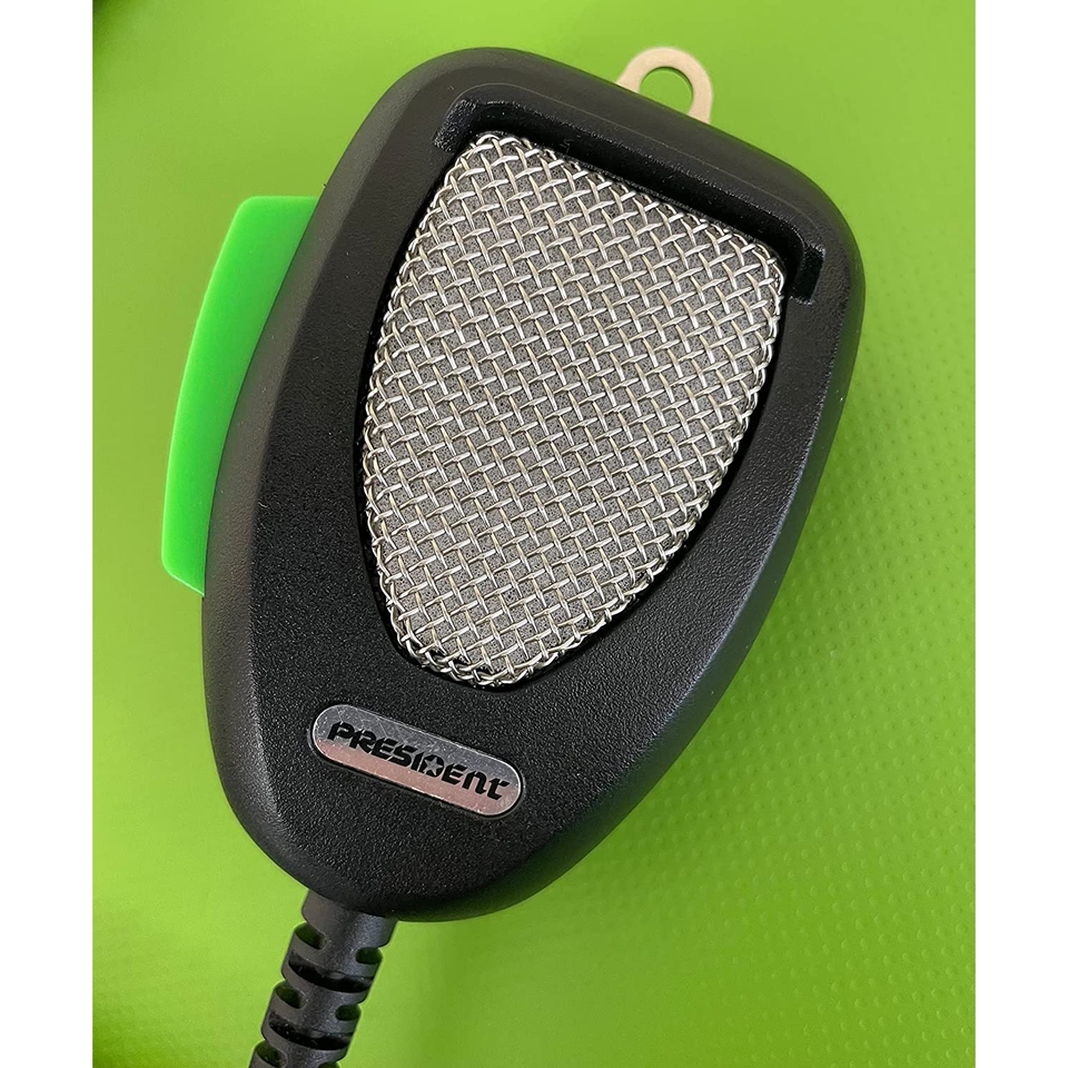 PRESIDENT DIGIMIKE 6-PIN MICROPHONE w/ NOISE REDUCTION for CB / 10 ...