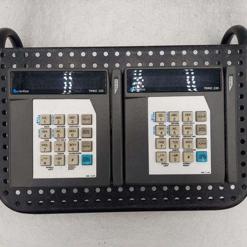 LOT OF 2 Verifone Tranz 330 Credit Card Terminal | eBay