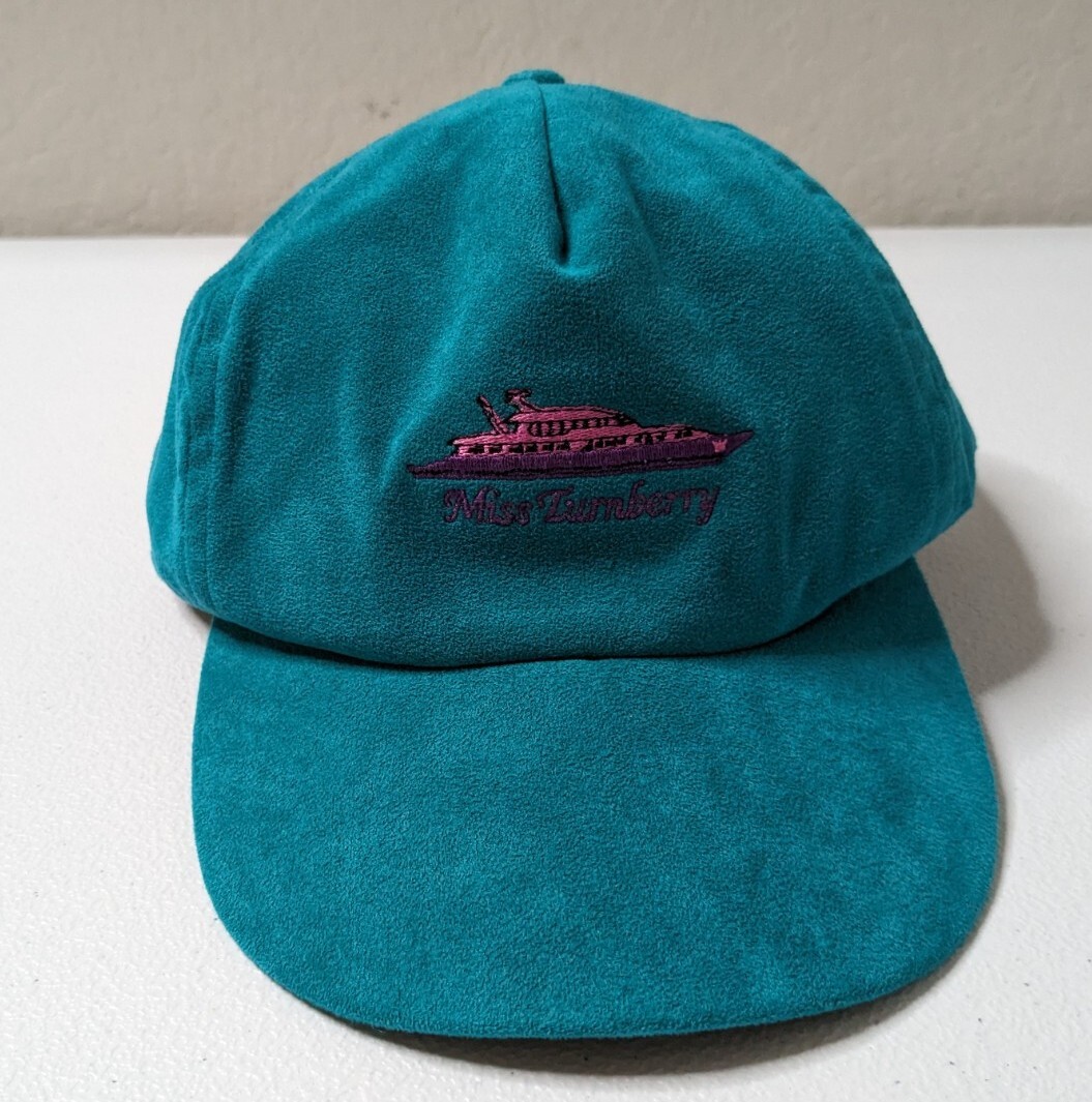 Vintage Miss Turnberry Yacht Hat Cap Strapback Green 1990's | eBay