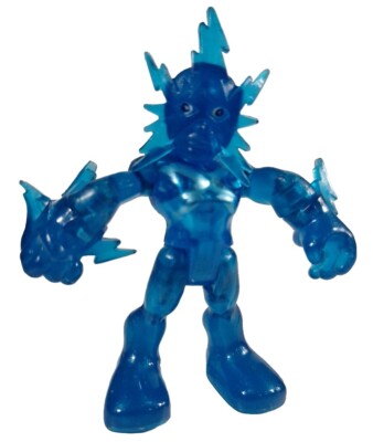 Playskool Hasbro 2013 Marvel Super Hero Adventures BLUE ELECTRO Figure ...