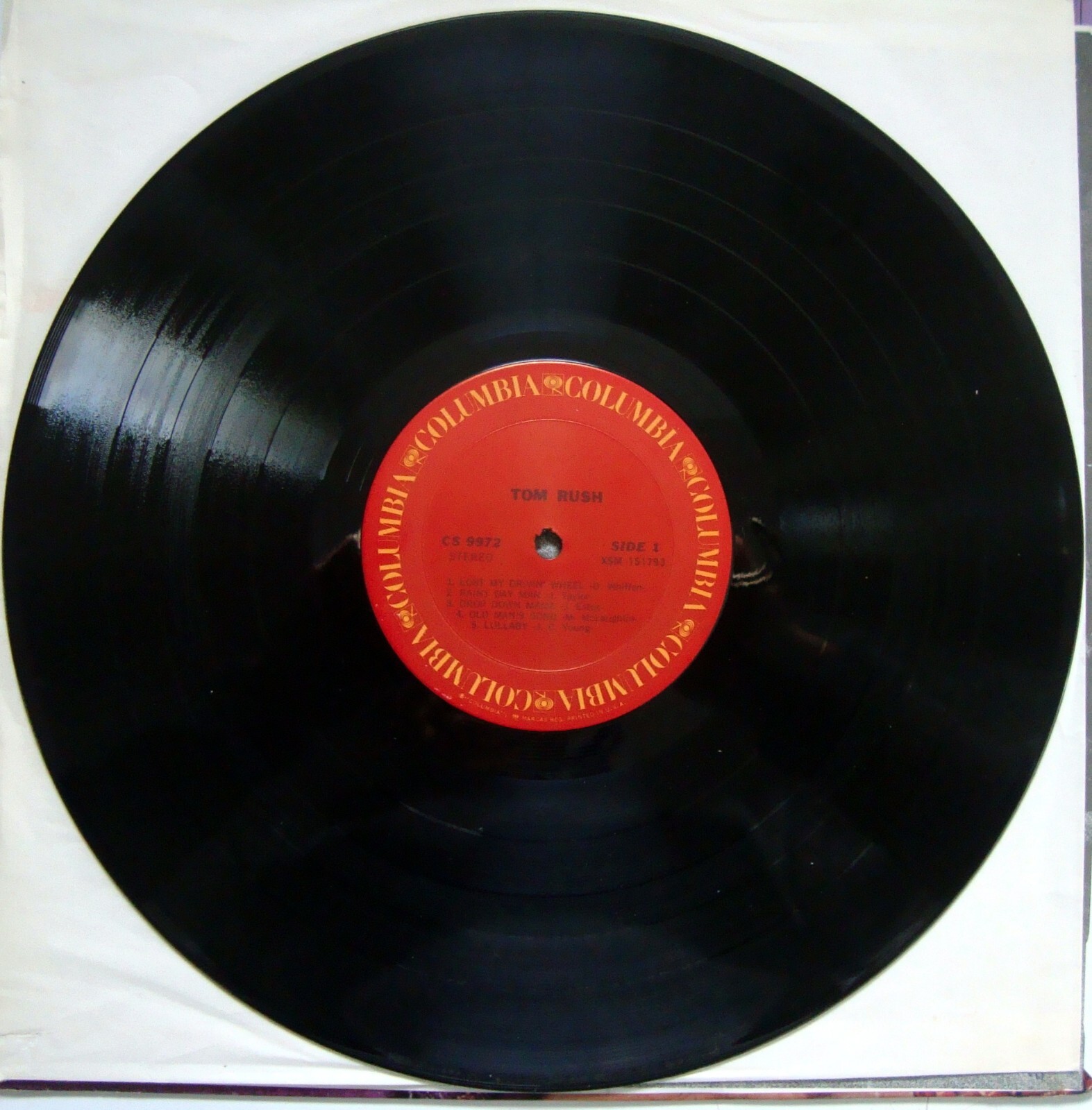 Tom Rush – Tom Rush. Vinyl LP, Album, Columbia – CS 9972, USA 1970 | eBay