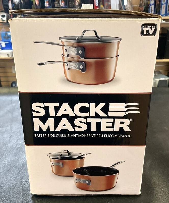 Gotham Steel Mini Stackmaster 5 Piece Cookware Set NEW (GO1062426 ...