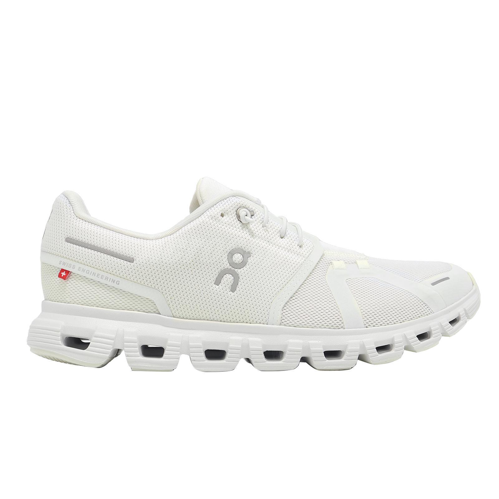 On Running Cloud 6 White Men Reflective Road Running Jogging Shoes ...
