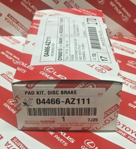 2008-2016 TOYOTA VENZA FRONT REAR CERAMIC BRAKE PADS GEN 04465-AZ221 ...
