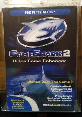 GameShark 2 PS2 (Sony PlayStation 2) Original Version Sealed Blister ...