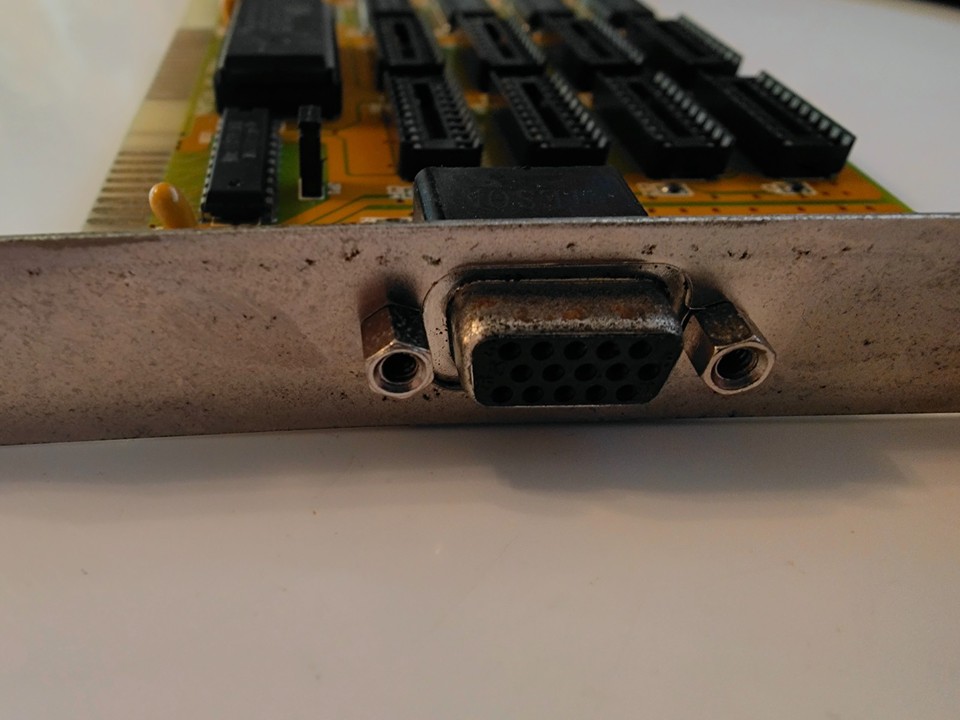 Cirrus Logic 1mb GD5428 VLB Vesa Local Bus Graphics Card (MVGA-AVGA4VL ...