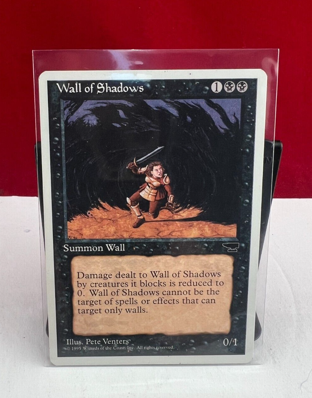 Magic the Gathering Chronicles 1995 Wall of Shadows NM | eBay