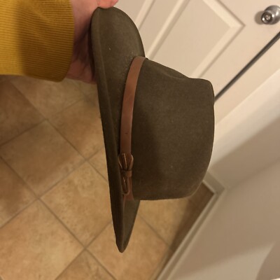 Vintage Dorfman Pacific 100% Wool Felt Hat Med - WPL 5923 Made In USA ...