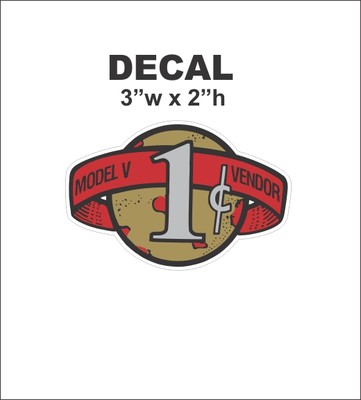 Oak Acorn Victor Vending Vendor Gumball Machine Topper 1 cent Vendor ...