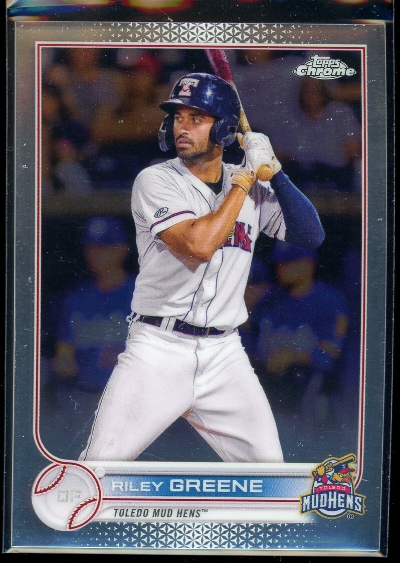 2022 Topps Pro Debut Chrome Prospect Card Riley Greene #PDC-96 | eBay