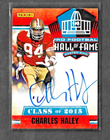 Charles Haley Panini Class of 2015 Canton Hall-of-Fame Autograph Auto ...