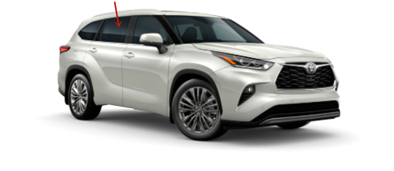 2014-2019 Toyota Highlander Passenger Side Right Rear Door Window Glass ...