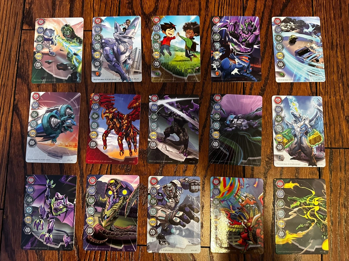 Bakugan Pokemon Cards