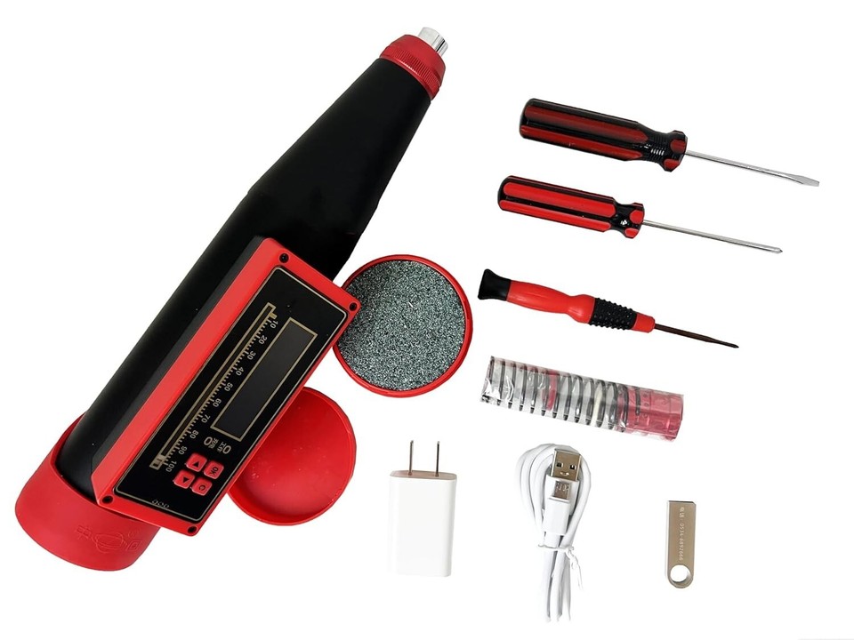 Digital Hammer Test Concrete Rebound Hammer Tester with USB ...