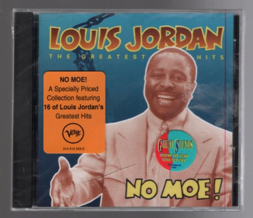 Louis Jordan No Moe! Greatest Hits BRAND NEW CD Mercury Verve 314 512 ...