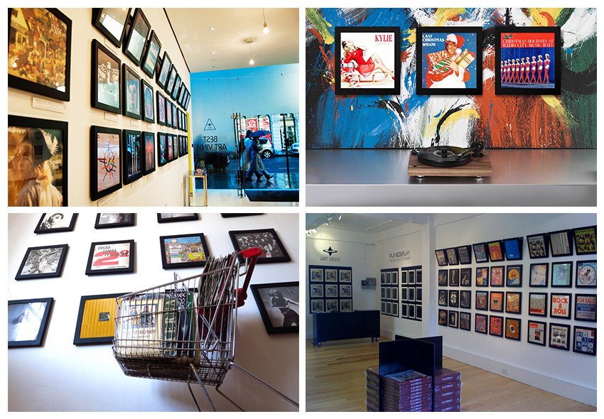 Art Vinyl LP Flip Frame that holds Double albums - The Original Best LP ...